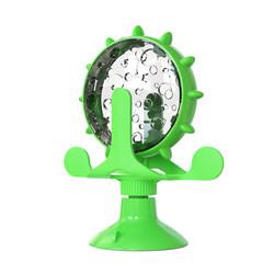 Cina 2021 Interesting New Product Cat Snack Dispenser Interactive Small Pet Toy Leaking Supply Windmill Kitten Feeder in vendita