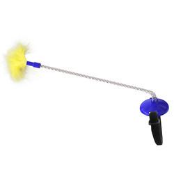 Cina Wholesale Adjustable Pet Interactive Toy Funny Pet Wand Teasing Cat Stick Cat Teaser Stick With Spring Rod in vendita