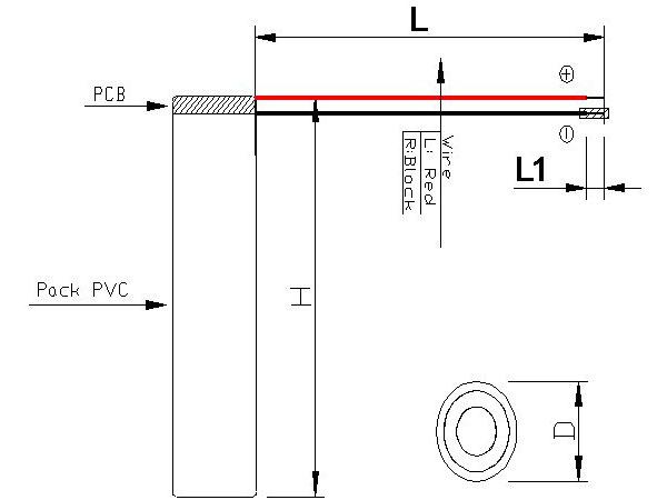 3.2V 14500 structure