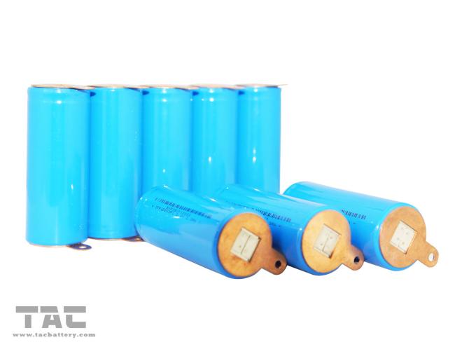 Rechargeable IFR26650 3.2V LiFePO4 Battery 2350mAh With Tabs For Back Up Power