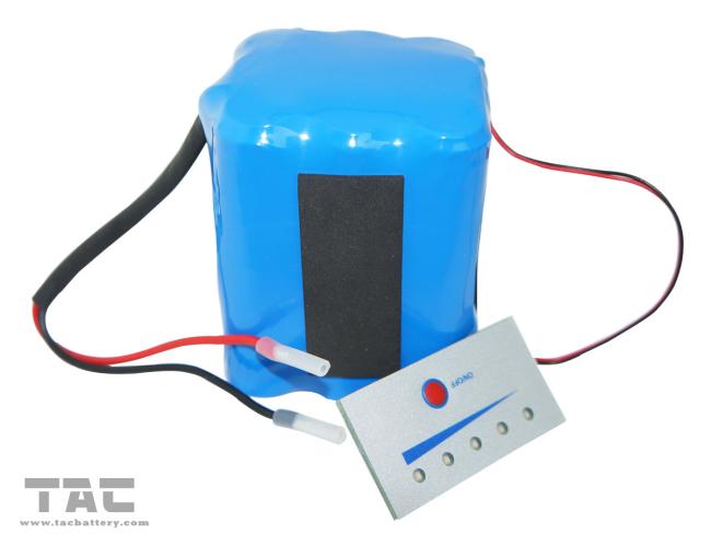 11.1V 6.6Ah LiFePO4 Batteries Pack with Electronic Display for UPS