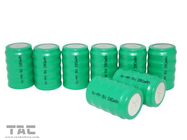 batterie rechargeable des cellules 250H de bouton de 6V Nimh