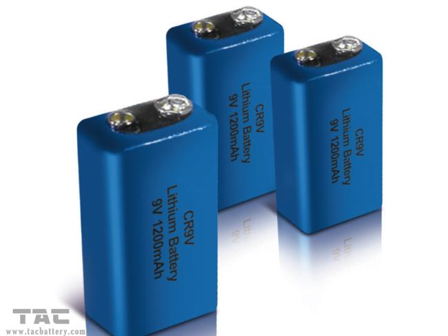 CR9V lithium battery / Li-Mn Battery For Smoke alarm system