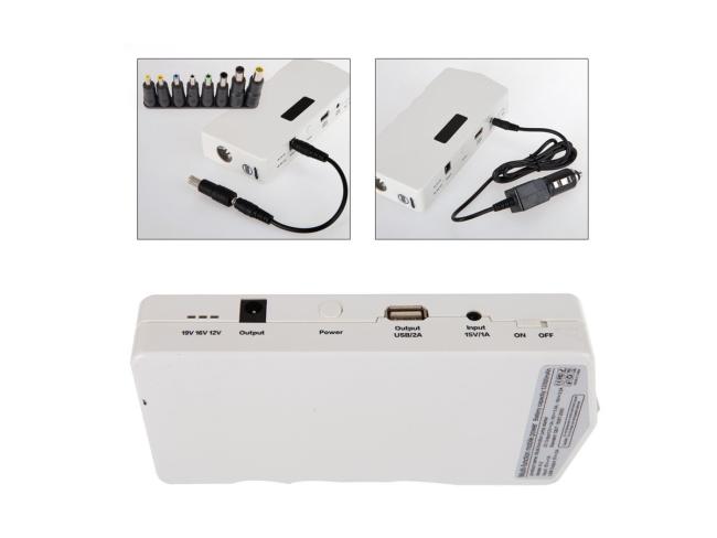TAC-EC0015 Emergency Car Starter and Portable Power Bank Charger Kit- 14000mAh Capacity