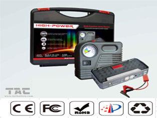 China 10000mAh portable power bank and car jump starter Flat Tire Air Pump for sale