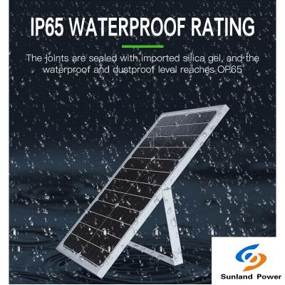 중국 주택을 위한 단결정성 실리콘 모노럴 태양 전지판 18V 30W 1.66A 판매용