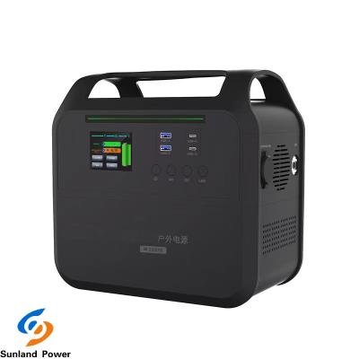 China fuente de alimentación portátil de la copia de seguridad de batería del sistema de reserva de batería del hogar de 1000W 748.8wh en venta