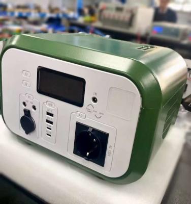 China 600W Portable Power Station Outdoor Solar Generator Mobile Lithium Battery Pack for sale