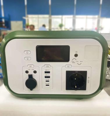 China 600W Portable Power Station Outdoor Solar Generator Mobile Lithium Battery Pack for sale