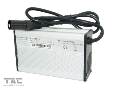 China Ladegerät-Aluminium-Shell-Material 14.6V 5A tragbares für Batterie-Satz 4S LiFePO4 zu verkaufen