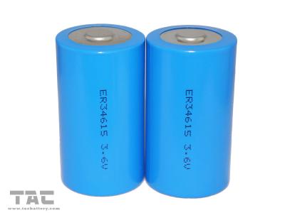 Cina Dimensione non ricaricabile 34615 della batteria al litio 19000mAh D della bobina 3.6V in vendita