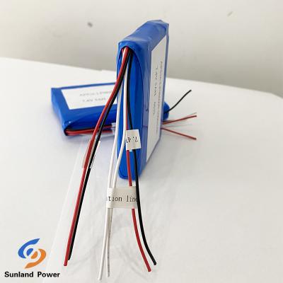 中国 7.4V 5AH LP806090 2S1P ポリマー リチウムイオン電池 I2C 燃料計の機能 販売のため