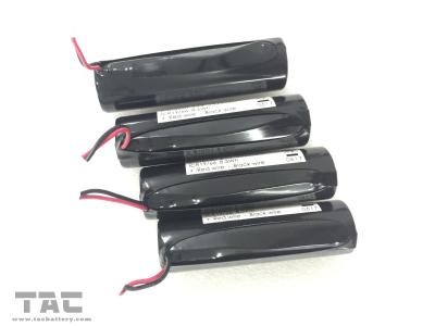 Batería li-ion recargable ICR18650 3.7V 2300mAh 8.5Wh para la linterna de la bicicleta