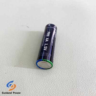 China Non Rechargeable Lithium Iron Battery 1.5V 14500 / 14505  AA 3000mAh UL1642 For Keypad for sale