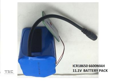 China Lithium Car Battery , 18650 11.1V 6.6Ah LI-ION Battery Pack for Car Power Tool for sale