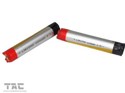 Cina Batteria LIR13700 55mΩ di E-cig del vaporizzatore 3.7V 1100MAH della batteria grande in vendita