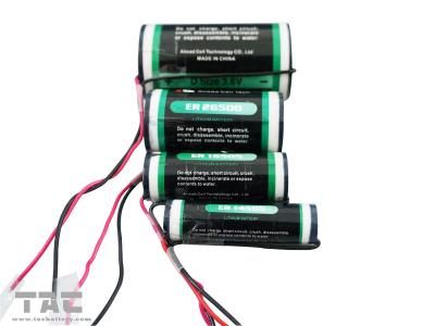 China Waterproof Lithium LiSOCl2 Battery 3.6V ER18505 100 MA for sale