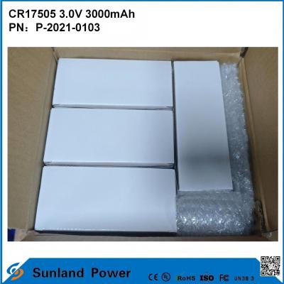 China CR17505 3.0V 3000mAh batterij SmartPower voor IndustrialGuard SecurityPower HealthGuard Te koop