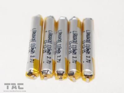 Cina batteria di E-cig LIR68500/LIR68430 di 3.7V la grande per il corredo 110mAh ROHS di ego Ce4 ha approvato in vendita