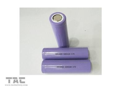 China 18*65MM Li - Ion Cylindrical Battery 18650 3.7 Volts 3200mAh For Pass BSMI for sale