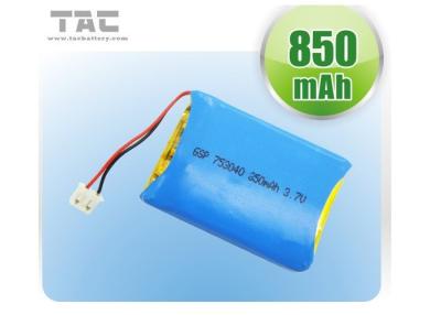 China 3.7v 90mah 401225 Rechargeable Li ion Polymer Battery For Recording Pen for sale