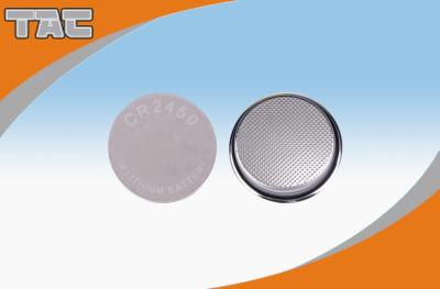 China CR2450 3.0V 600mA Li-Mn Primary Lithium Coin Cell Buttery for Clock  Memory Card for sale