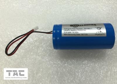 China Customized Connector LiFePO4 Battery Pack IFR32700 3.2Volt 6000mah 1S1P For Solar Ence Back Up for sale