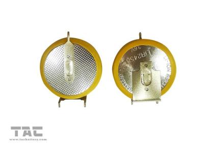 China Lithium Ion LIR2450 3.6V 120mah Button Cell For Electronic Dictionaries for sale