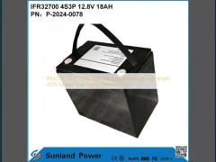 IFR32700 4S3P 12.8V 18Ah Für Solarflutlicht Hochhell LEDS Garten Solarleuchten Lebensdauerpo4 Batterie