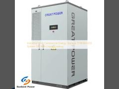 Industrie- und Gewerbespeicher 373KWH ESS-System Gleichspannung mit Flüssigkeitskühlung