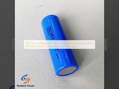 3.0V nicht wiederaufladbare Lithium-Mangandioxid-Batterie CR17505 Li-MnO2-Batterie für thermische Sicht