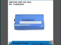 INR21700 1S2P 3.6V 10Ah バッテリー ワイヤレス監視カメラ スマートドアロック 携帯医療モニター 産業センサーゲートウェイ ドローン RCモデル ロボット 消費者電子機器