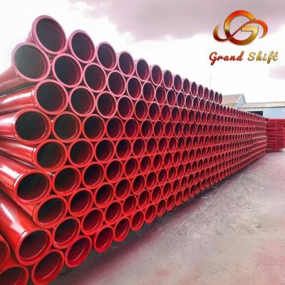 China New Customized Leak Proof Sealed High Strength Steel Concrete Pump Pipe for Large Scale Construction for sale
