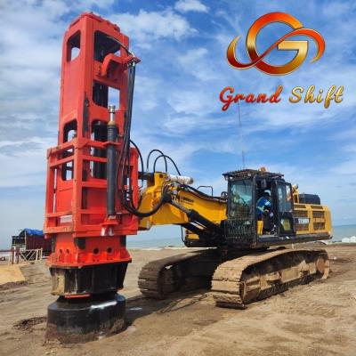 China HC84 High Speed Hydraulic Rammer Impact Energy for Large Public Facilities & Highway Foundations for sale