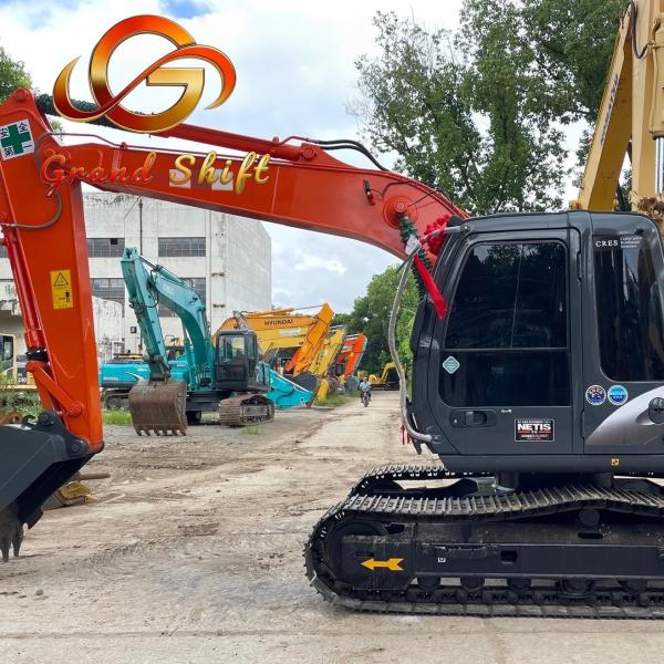 Quality Used Hitachi ZX120 Crawler Hydraulic Excavator with 63KW Power 5.5 - 7.0m Maximum Digging Depth for sale