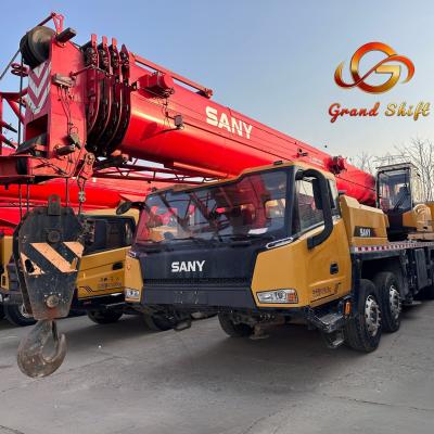 China Used SANY STC500C5-8 Pro Truck Crane 2022-2024 Model High-Performance 50T Crane for Global Sale for sale
