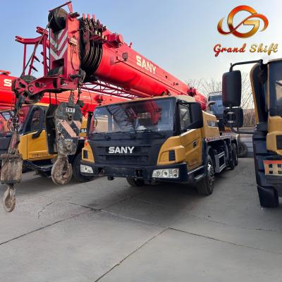 China 2021 SANY STC250C5-1 Used Crane 25T Capacity Certified Low Hours Mobile Crane Exporter Professional Hoisting Equipment for sale
