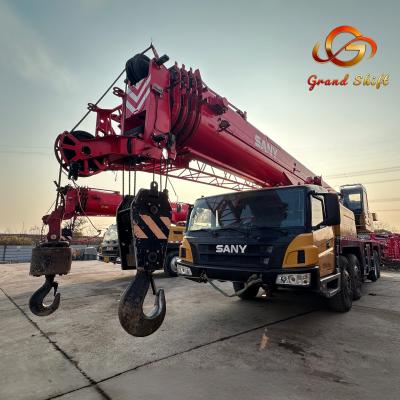 China 2021 SANY STC800E6 80 Ton Mobile Crane with 49m Six-Section Boom and E-Series Smart Control for sale