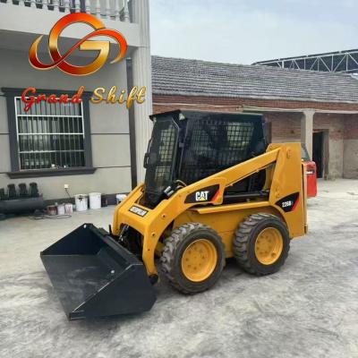 China Used wheel Loader C-A-T 226B3 Four Wheel Drive Bucket Loaders and Accessory Construction Machinery for sale