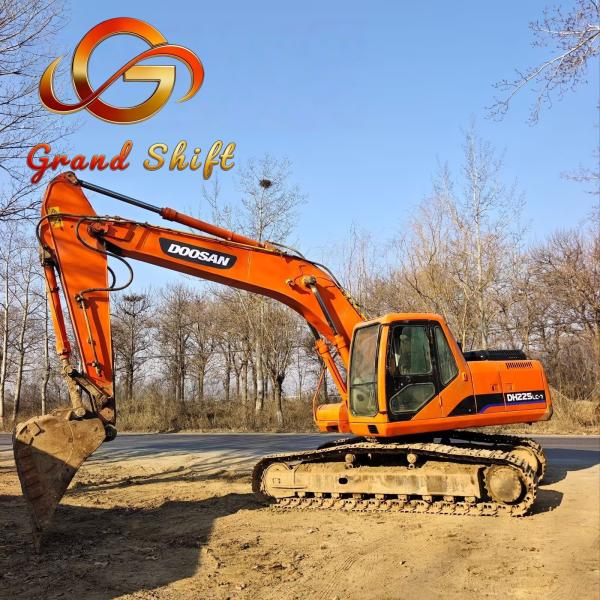 Quality Used Second hand Crawler Excavator Doosan Dh225 Digger on Sale for sale