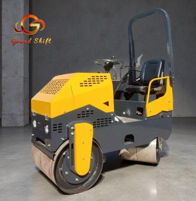 China LX-1TR Diesel Walk Behind Double Drum Road Roller 5KN Exciting Force 65Hz for Construction for sale