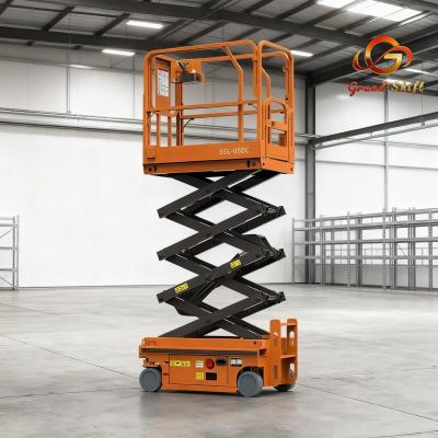 China SSL-05DC Aerial Work Platform Scissor Lift 240kg Payload 6.5m Working Height Electric Drive for sale