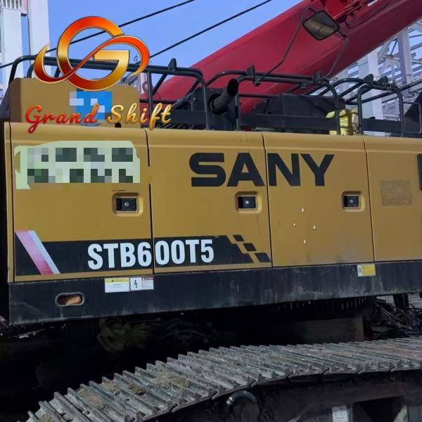 Quality Used SANY STB600T5 60 Ton Telescopic Boom Crawler Crane with 46m Main Boom and 220t·m Lifting Moment for sale
