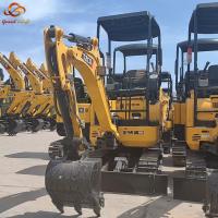 Quality TZ18 New Crawler Hydraulic Excavator with 1950kg 14.6kW Rated Power 0.05 m³ for sale