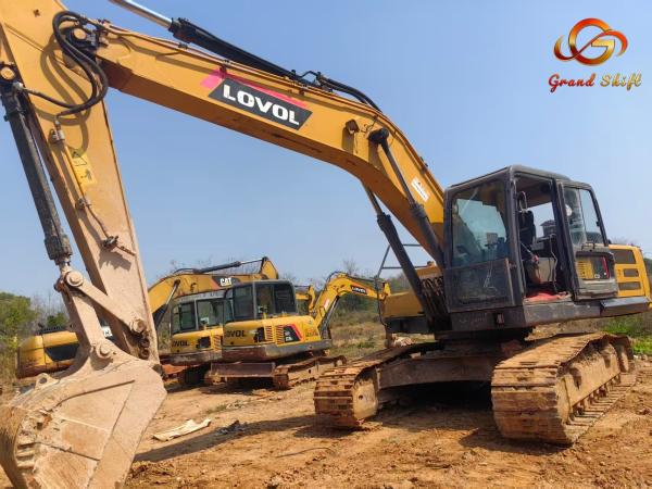 Quality Lovol FR220E Hydraulic Excavator with 120 kW Power 22-Ton 0.92 m³ Bucket Capacity for sale