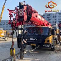 Quality Used SANY STC500E5 50 Ton Capacity All Terrain Truck Crane Used with 43m Boom for sale