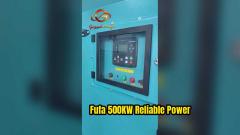 Introduce Fufa 500KW Second Hand Generator Set Power Generation Unit Original Color For You