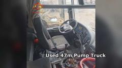 Used Zoomlion 47m Pump Truck Mercedes Actros Ready