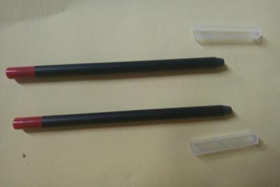 China PVC Long Lasting Lipstick Pencil Packaging Drawn Tube Silk Printing ISO for sale