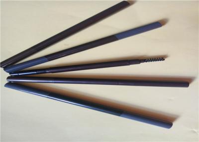 China Plastic Automatic Fine Brown Eyebrow Pencil With Brush ISO Certification for sale